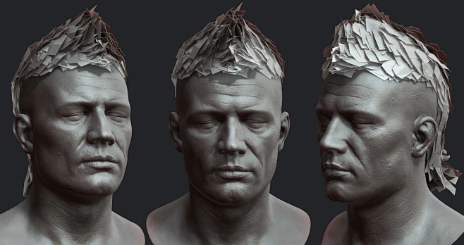 Zbrush images-花瓣网