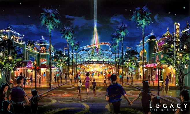 Six Flags Dubai-花瓣网