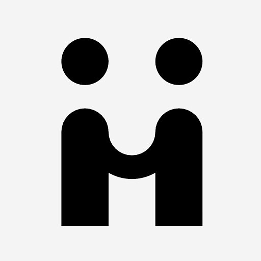 握手同意平等图标_88ICON https://88icon.com 握手 同意 平等 问候 人 理解