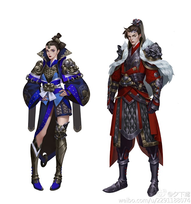 中国风男性角色原画中国风写实角色原画来自cgbook.cn (1121)