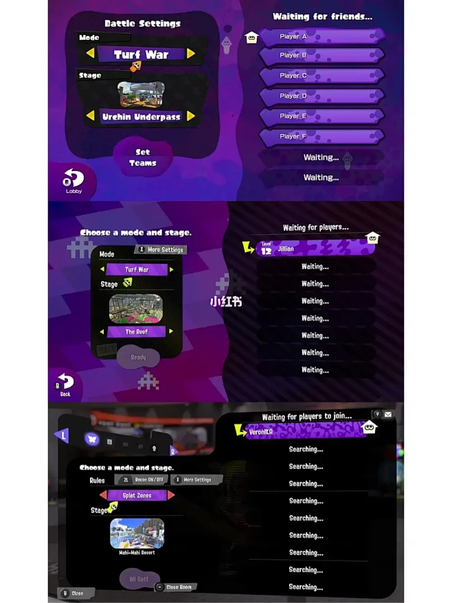 2015 到 2022：Splatoon 三代 UI 的演化-花瓣网