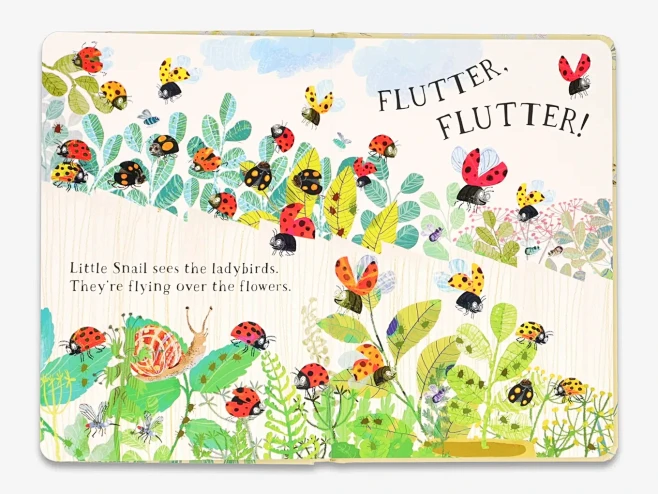 Little Snail's Book of Bugs-花瓣网