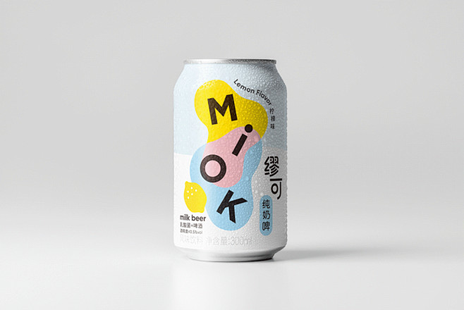MIOK牛奶啤酒包装