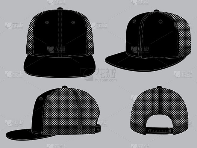 Hip Hop Cap for Template