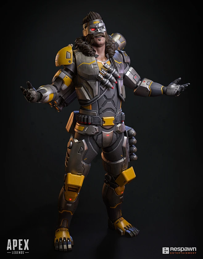 Apex Legends-Fuse-Animal Instinct-花瓣网