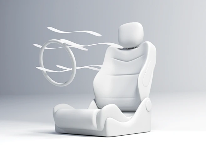 UI Experimenting of in-car air conditioning-花瓣网