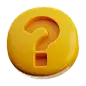 Question Mark 3D Icon-花瓣网
