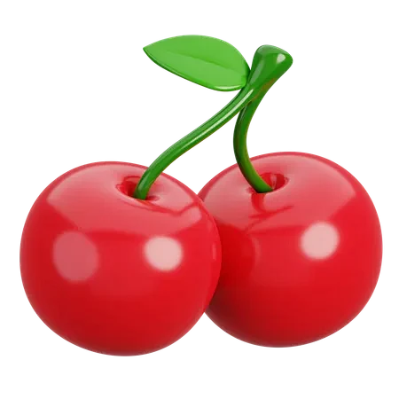 Cherry 3D Icon-花瓣网