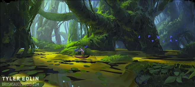 Swamp Guy, Tyler edlin : my mentorship info: http://www.tyleredlinart ...