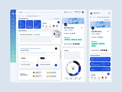 Numex | Finance Management - Menu Sidebar by Liza Kovalova on Dribbble-花瓣网