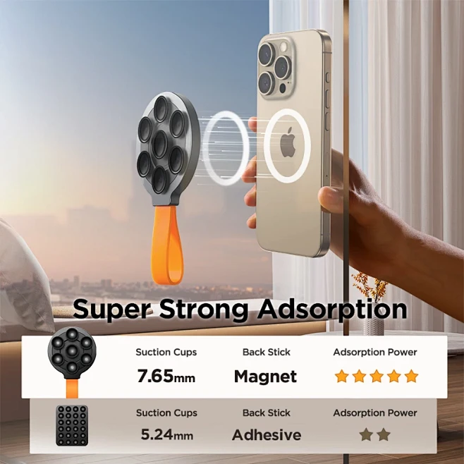 Joyroom Magnetische Zuignap Telefoon Mount Handsfree Spiegel Douche ...