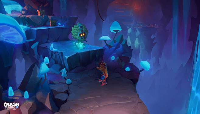 {游戏系列} 美国 Crash 4（场景，角色，UI。。）