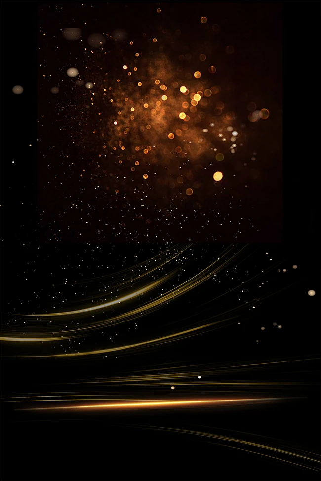黑金斑点大气banner背景-花瓣网