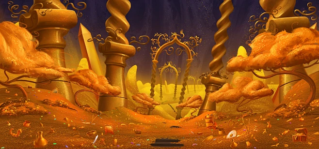 Golden Garden-花瓣网