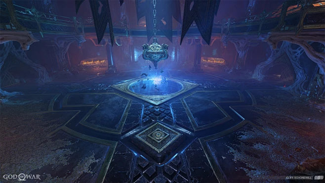 Kratos' House, Cliff Schonewill : Late in the project I had the chance ...