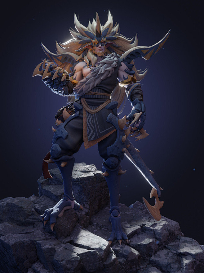 龙人（泰国设计师Helen Stifler）-CG99(cg99.com)