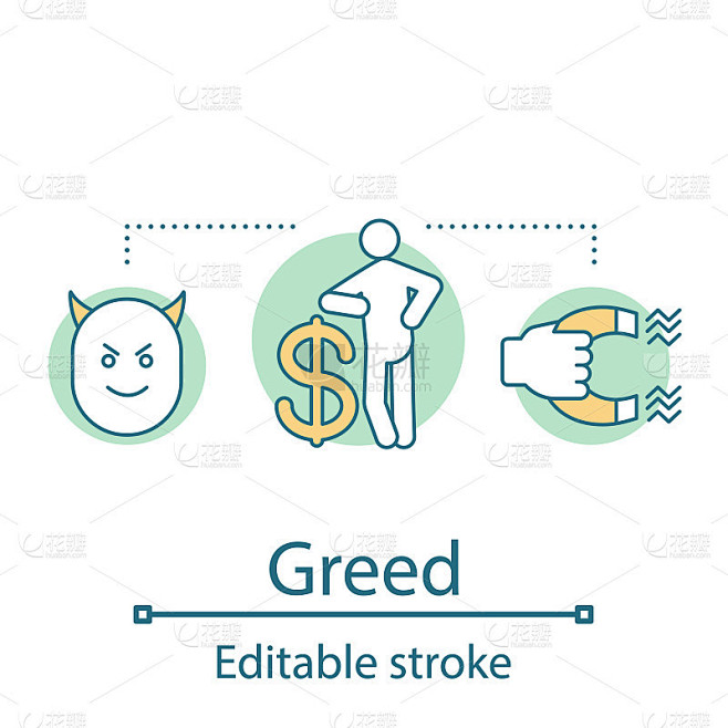 Greed icon