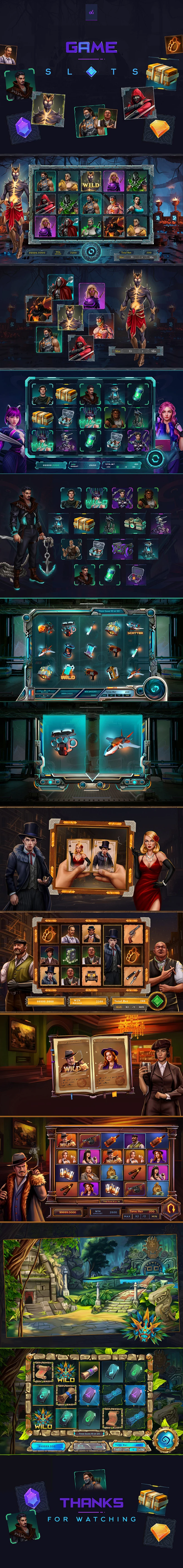 2D casino Character design Digital Art Drawing gambling game Gaming ...