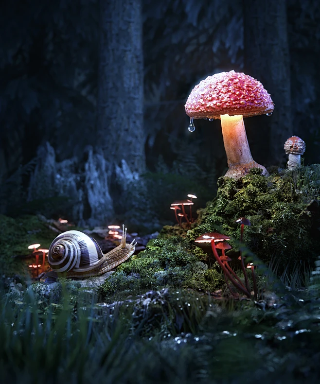 SNAIL'S LIFE. CGI-花瓣网