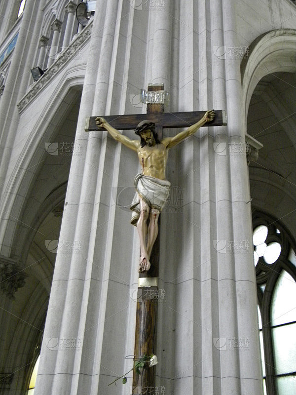 耶稣被钉在十字架上