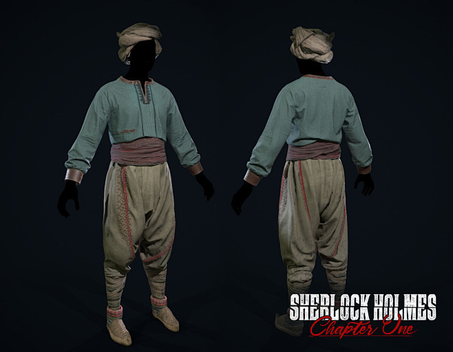 Local outfit. Sherlock Holmes: Chapter one, Peter Nemirovsky : This are ...