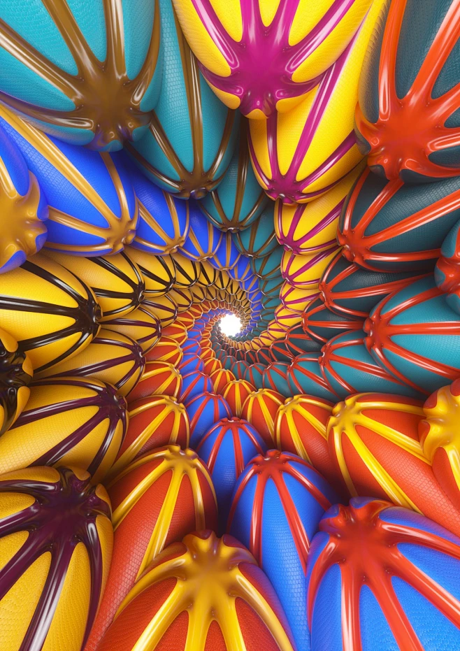 Pattern World : Exploration of shapes and patterns-花瓣网