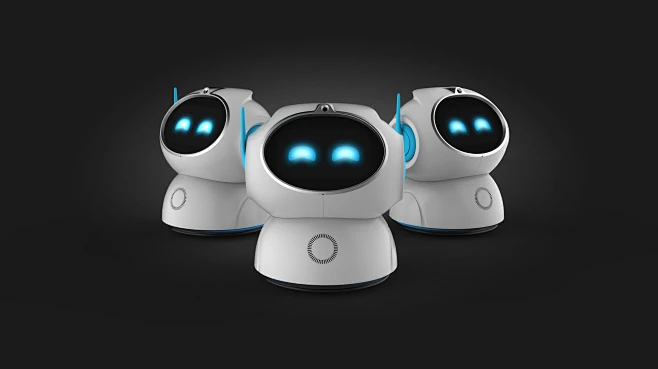 儿童智能陪护机器人02-花瓣网