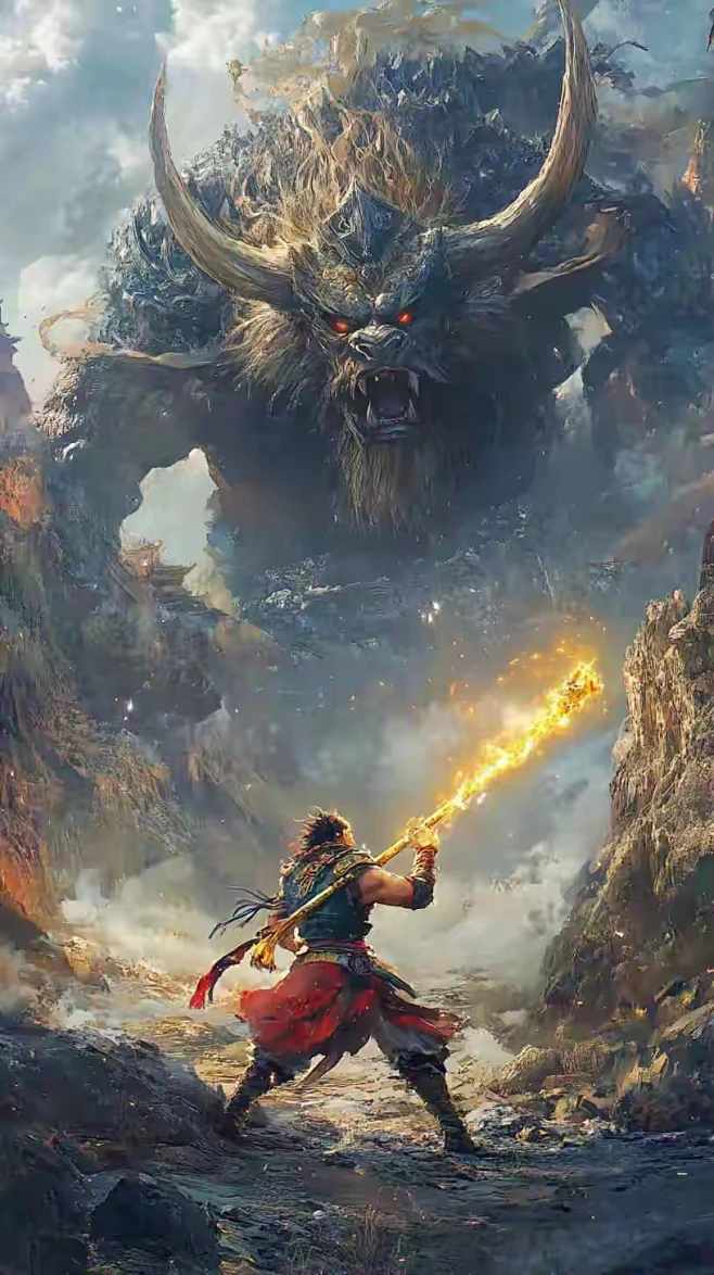 黑神话悟空壁纸-花瓣网