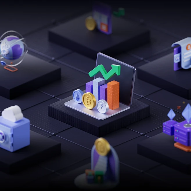 3D 3D illustration 3d modeling animation c4d crypto Digital Art nft ...