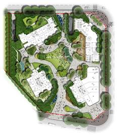 Masterplan Graphics-花瓣网|陪你做生活的设计师 | 设计-筑龙园林景观论坛