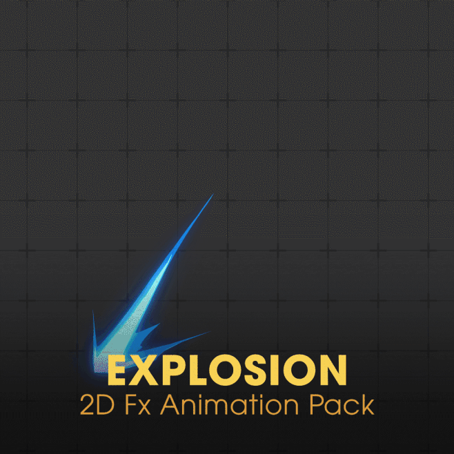 2D Fx Explosion Animation Collection-花瓣网