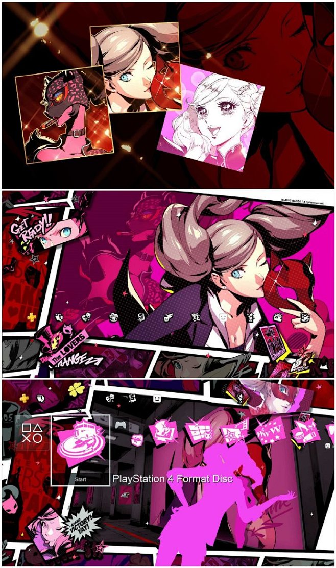 #P5R# 怪盗团9人主题、PSN头像已上架日服，售价各200日元