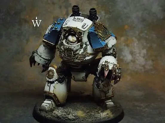 World eaters contemptor dreadnought #wh30k #30k -花瓣网
