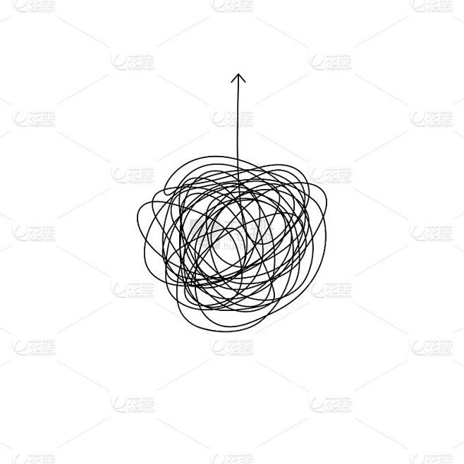 complicated process to find the solution illustrat