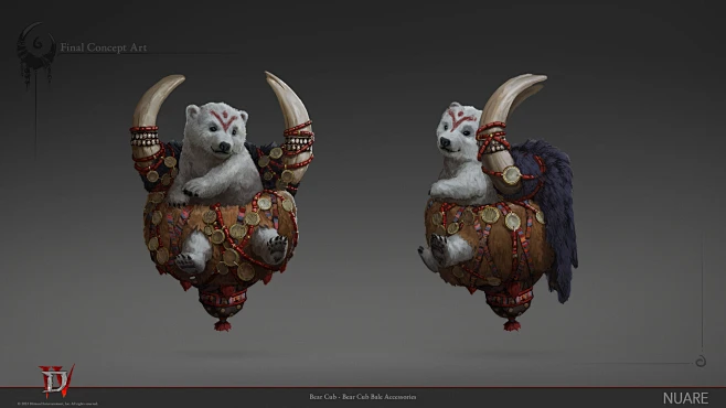 Diablo IV - Bear Cub-花瓣网