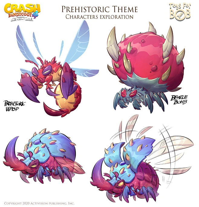 Crash 4: It's about time Eastern Temple theme. Concept exploration ...