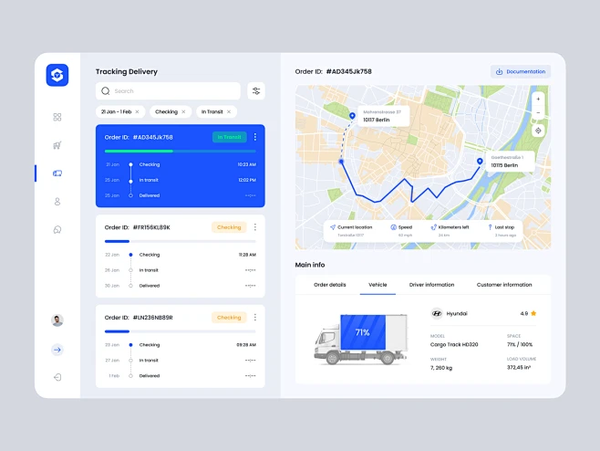Fastbox — logistics platform dashboard design fireart fireart studio ...