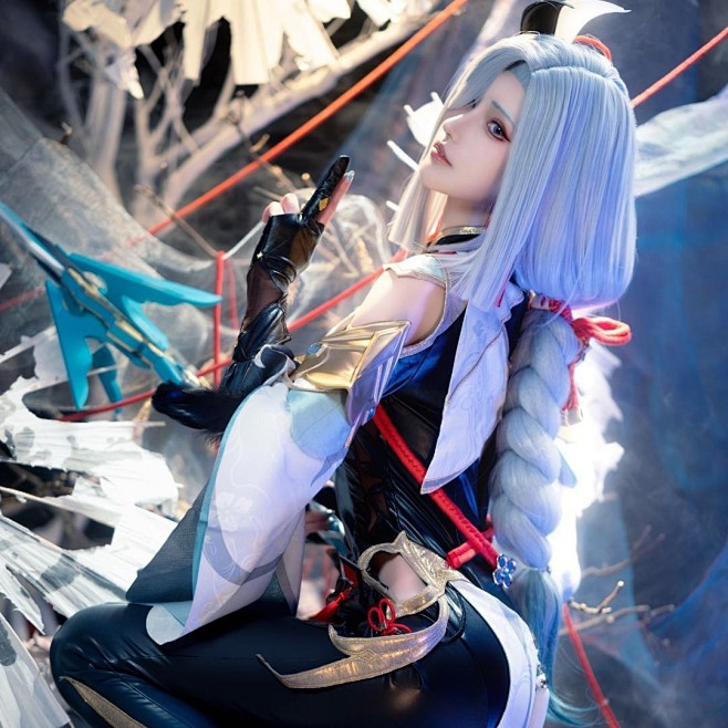 #cosplay 碧蓝航线 埃吉尔 . - @花兮_honoka的微博 - 微博