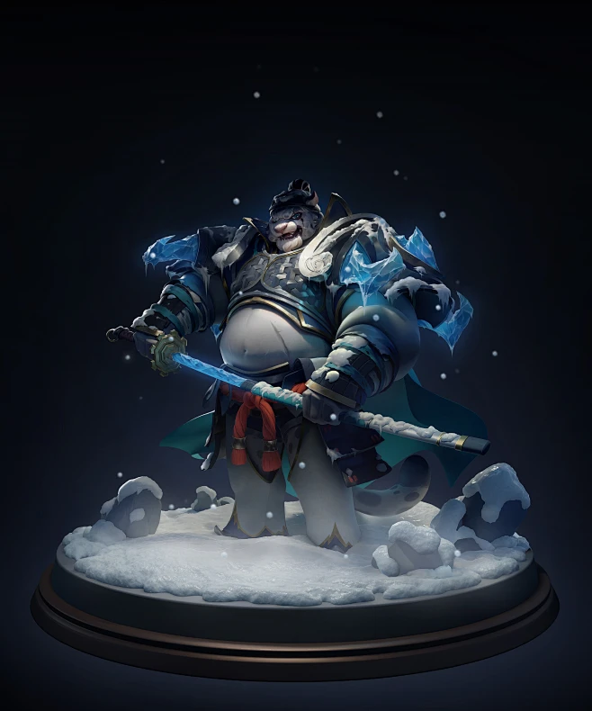Snow Leopard Defender（雪豹卫）, Aifan IF : 雪豹卫，是镇守高海拔地区的侍卫。这是我很久之前的设定草稿拿出来做 ...
