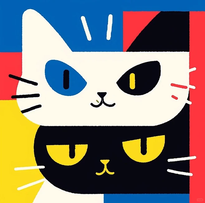 蒙德里安-花瓣网