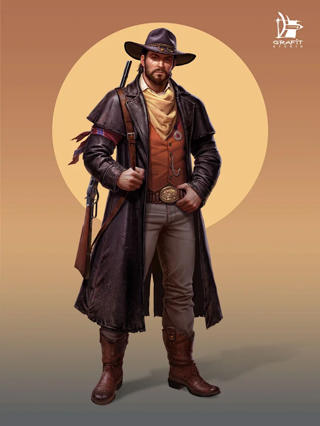 Characters for Wild Frontier (Part II)-花瓣网