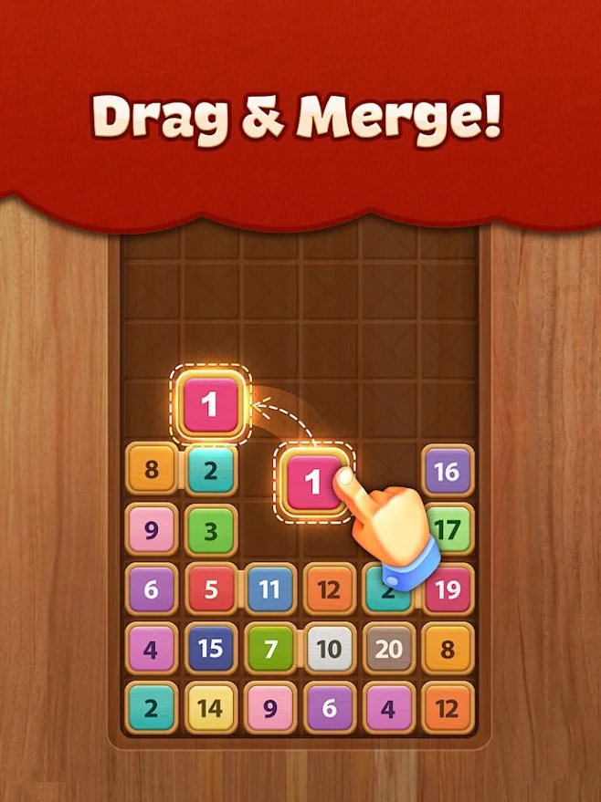 Merge Wood Block Puzzle-花瓣网