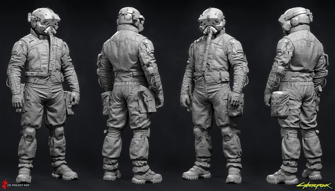 Cyberpunk 2077 - Trauma Team, Marcin Blaszczak : Trauma Team model I ...
