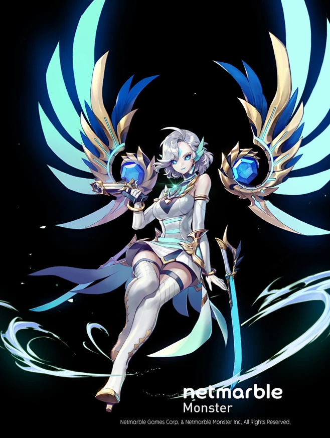 Monstertaming - Rhea, A RIM LEE (BYAM) : ⓒ Netmarble Games Corp ...