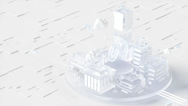 3D c4d octane Render visualization-花瓣网