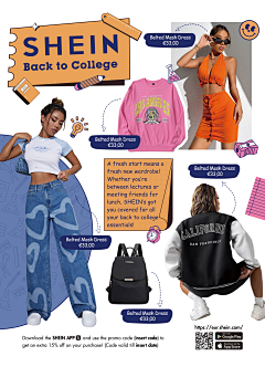SHEIN|独立站|跨境电商|海报|banner|杂志-花瓣网|陪你做生活的设计师