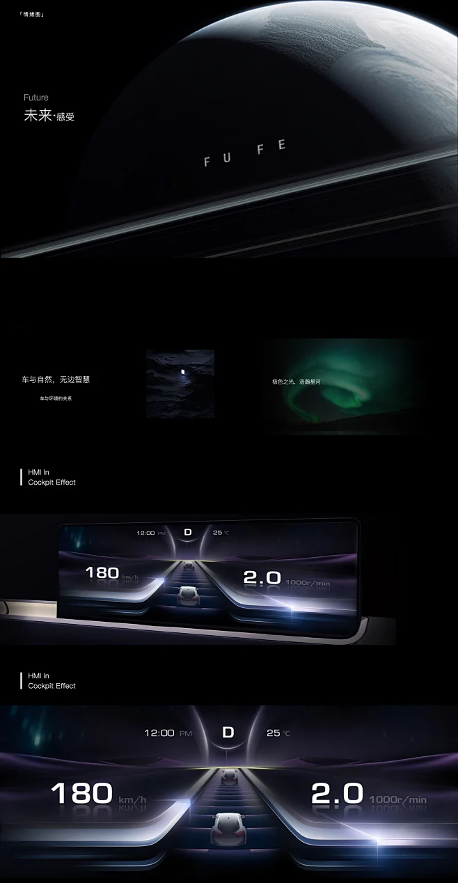 Automotive design car hmi Vehicle-花瓣网