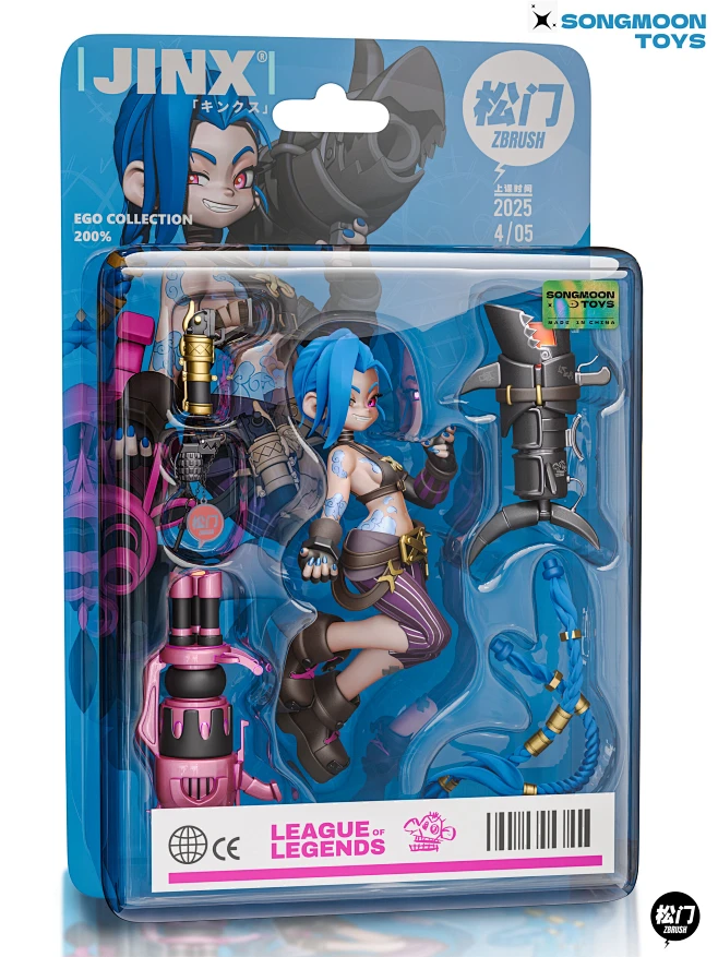 vol.024 英雄联盟金克斯玩具（jinx toys）-花瓣网