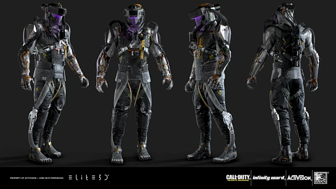 Call of Duty: Infinite Warfare "FTL 2and FTL 3" Characters, elite3d ...