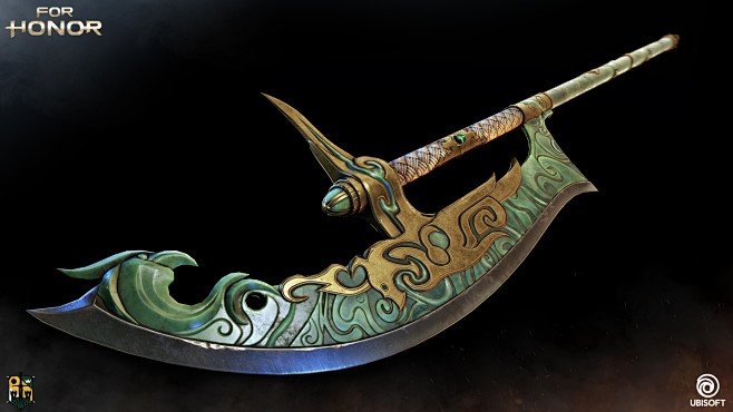 Jade weapon for the new character of For Honor, Asen Xu : Made this ...